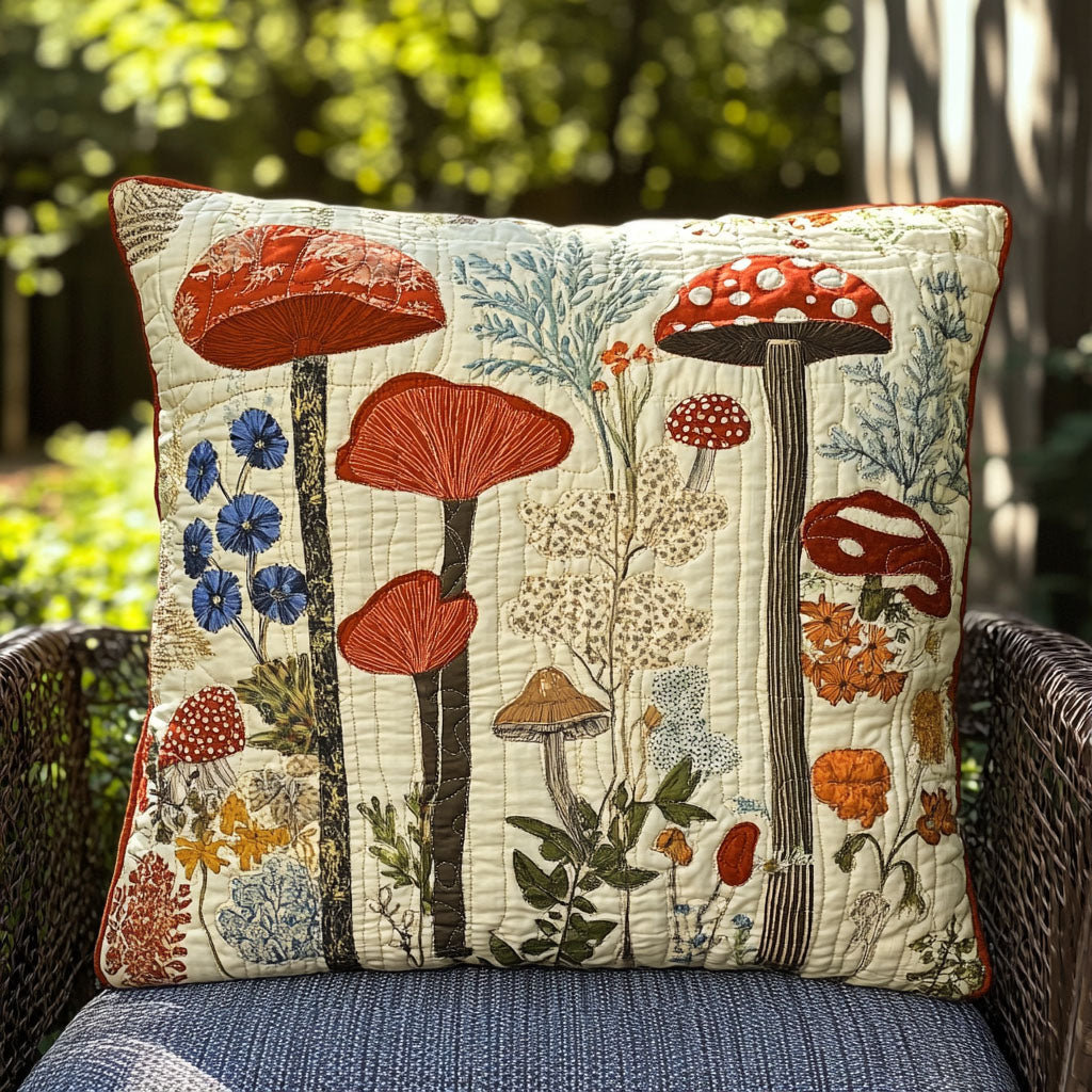 Earthly Fungi Quilted Pillow Case NCU0PT7171 – Vantique