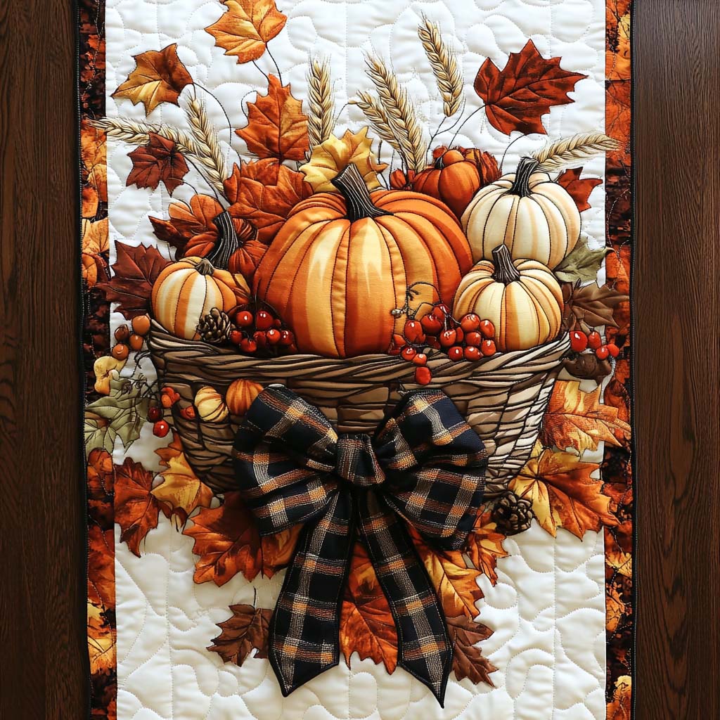 Maple Serenade Quilted Table Runner NCU0NT8847 – Vantique