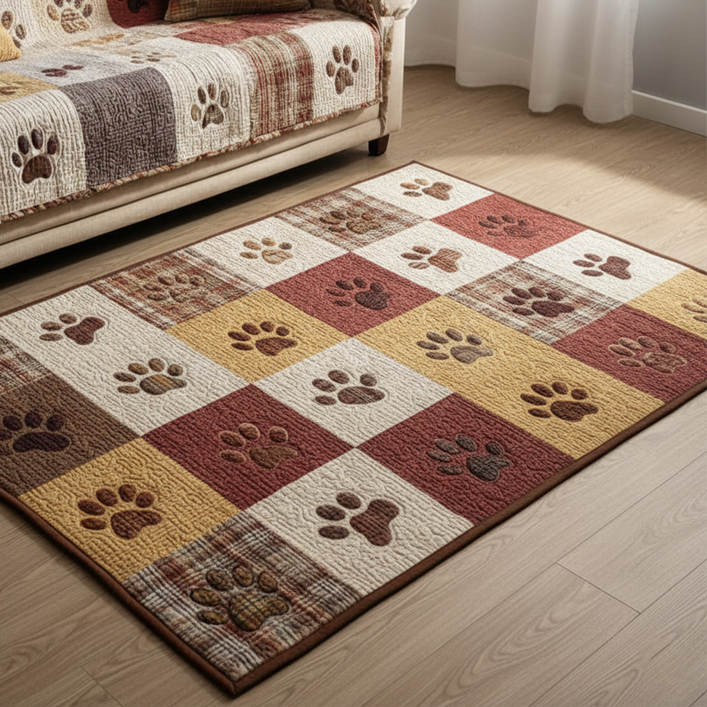 Adorable Paw Area Rug NCU0NT11185 – Vantique