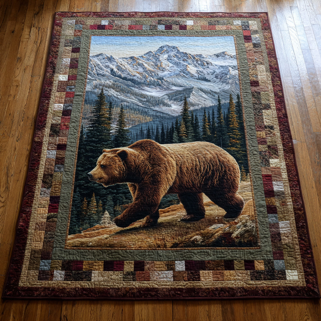 Alpine Bear Spirit Area Rug NCU0HH1510 – Vantique