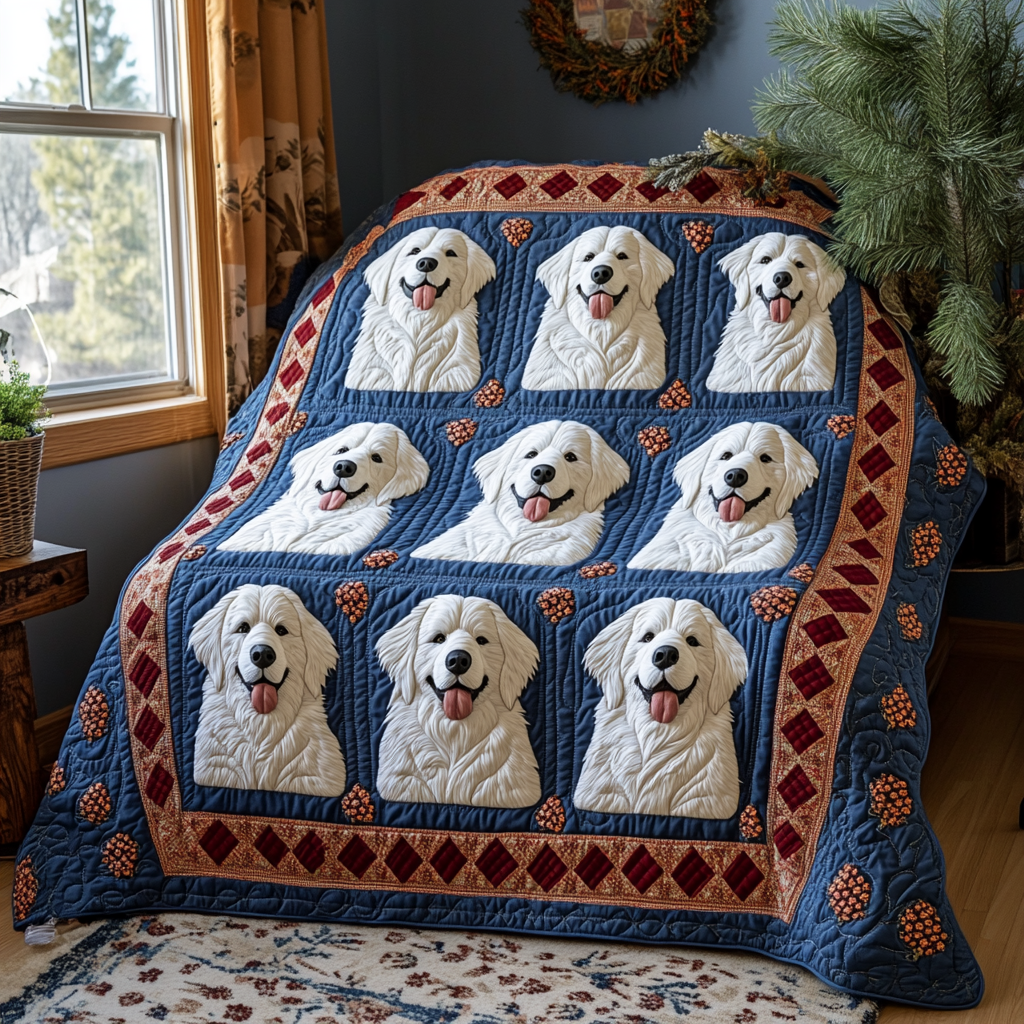 Alpine Guardian Quilted Blanket NCU0DV2594 – Vantique