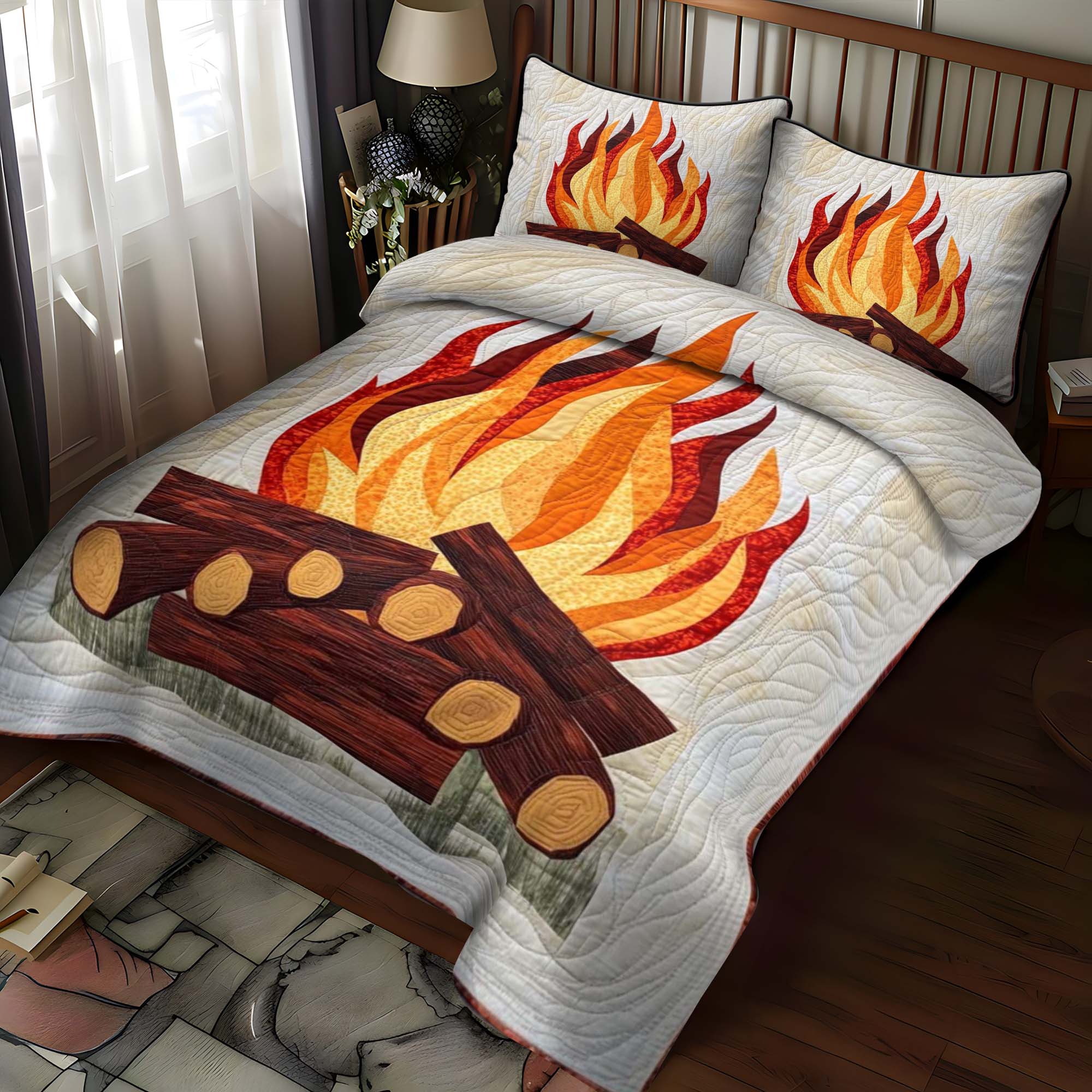 Alpine Haven 3-Piece Quilted Bedding Set NCU0NT669 – Vantique