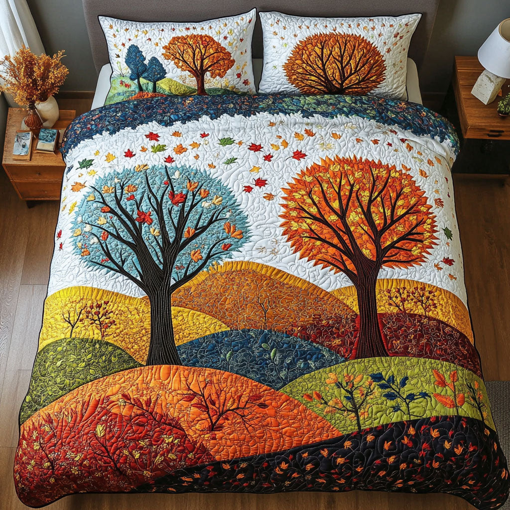 Amber Horizon 3-Piece Quilted Bedding Set NCU0PT7738 – Vantique