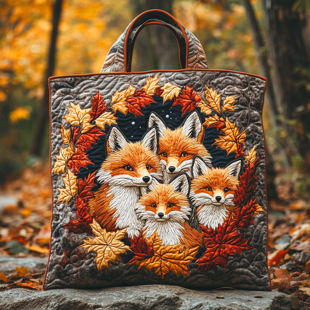 Autumn Den Family Quilted Tote Bag NCU0TD627 – Vantique