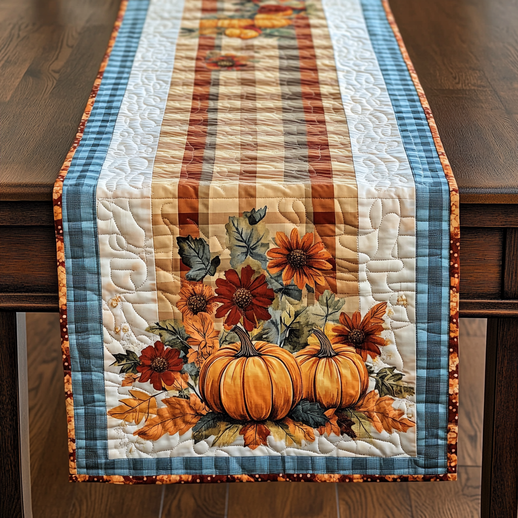 Autumn Whispers Quilted Table Runner NCU0TL1328 – Vantique