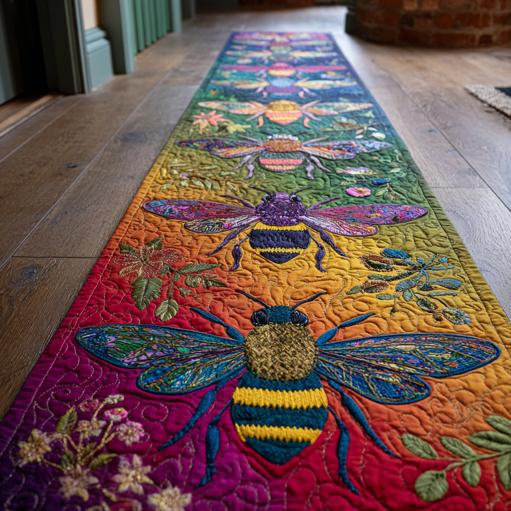 Bee Garden Runner Carpet NCU0DK11088 – Vantique