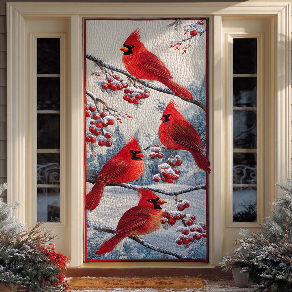 Berry Branch Harmony Quilted Door Cover NCU0XD1635 – Vantique
