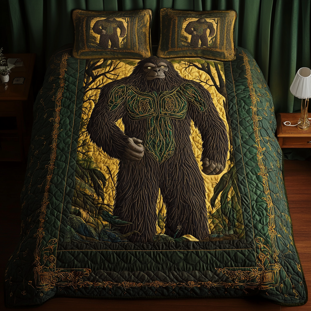 Bigfoot Regal Warrior 3-Piece Quilted Bedding Set NCU0NT3288 – Vantique
