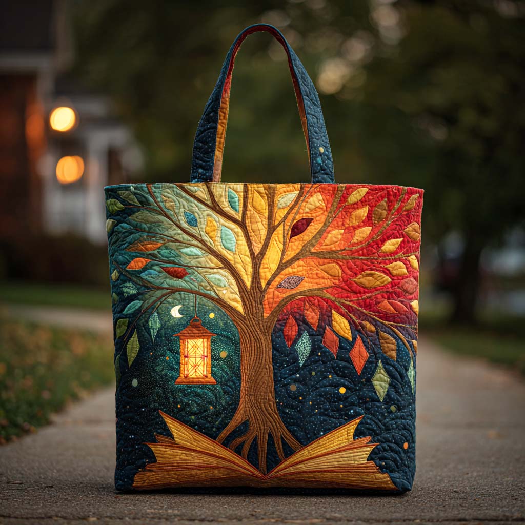 Branch Tale Quilted Tote Bag NCU0TD179 – Vantique
