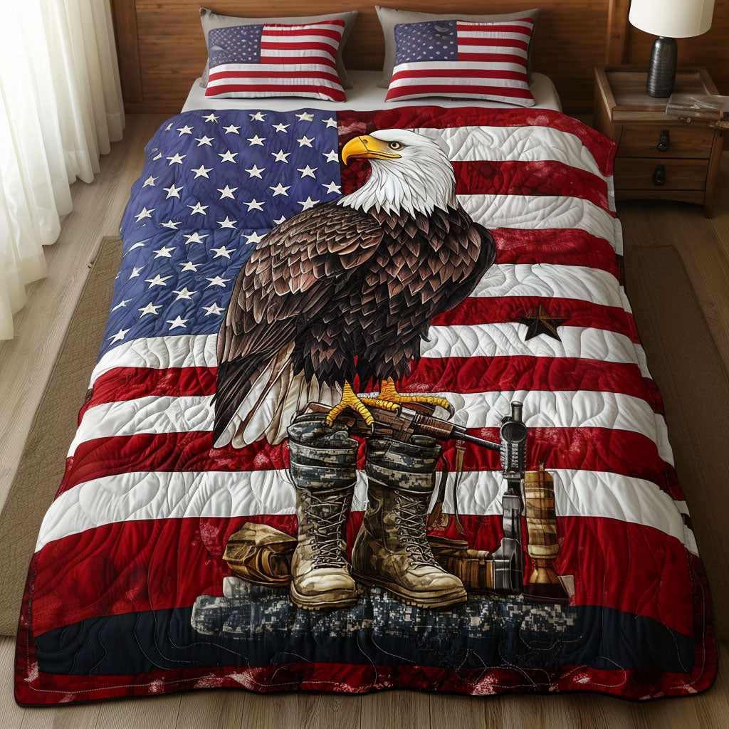 Brave Frontier 3-Piece Quilted Bedding Set NCU0PT3120 – Vantique