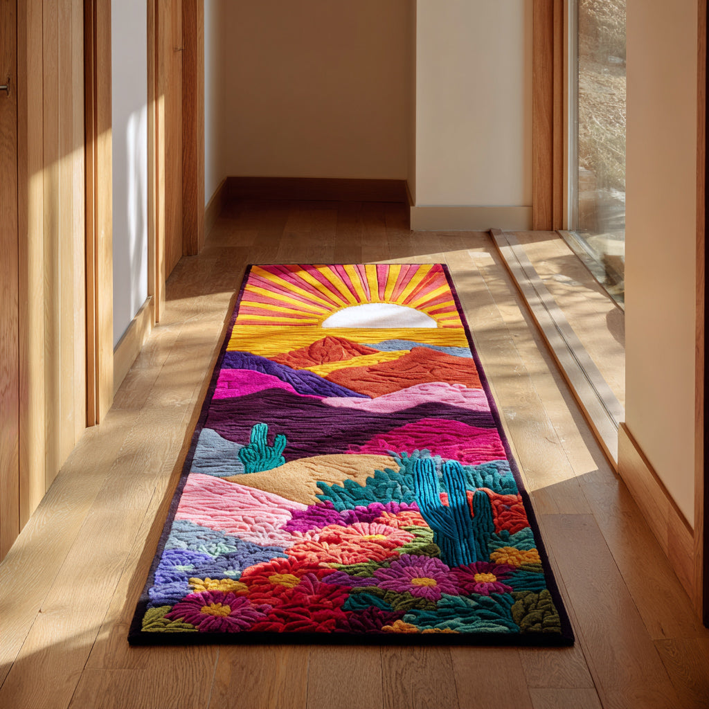Cactus Sunlight View Runner Carpet NCU0HH1002 – Vantique