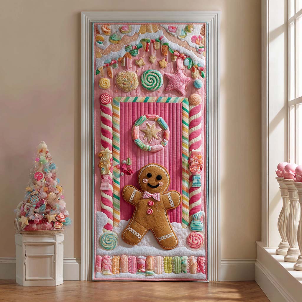 Candyland Ginger Joy Quilted Door Cover NCU0XD1945 – Vantique