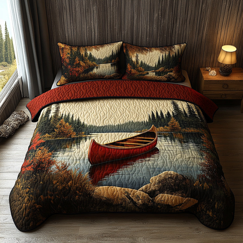 Canyon Current 3-Piece Quilted Bedding Set NCU0DV7854 – Vantique