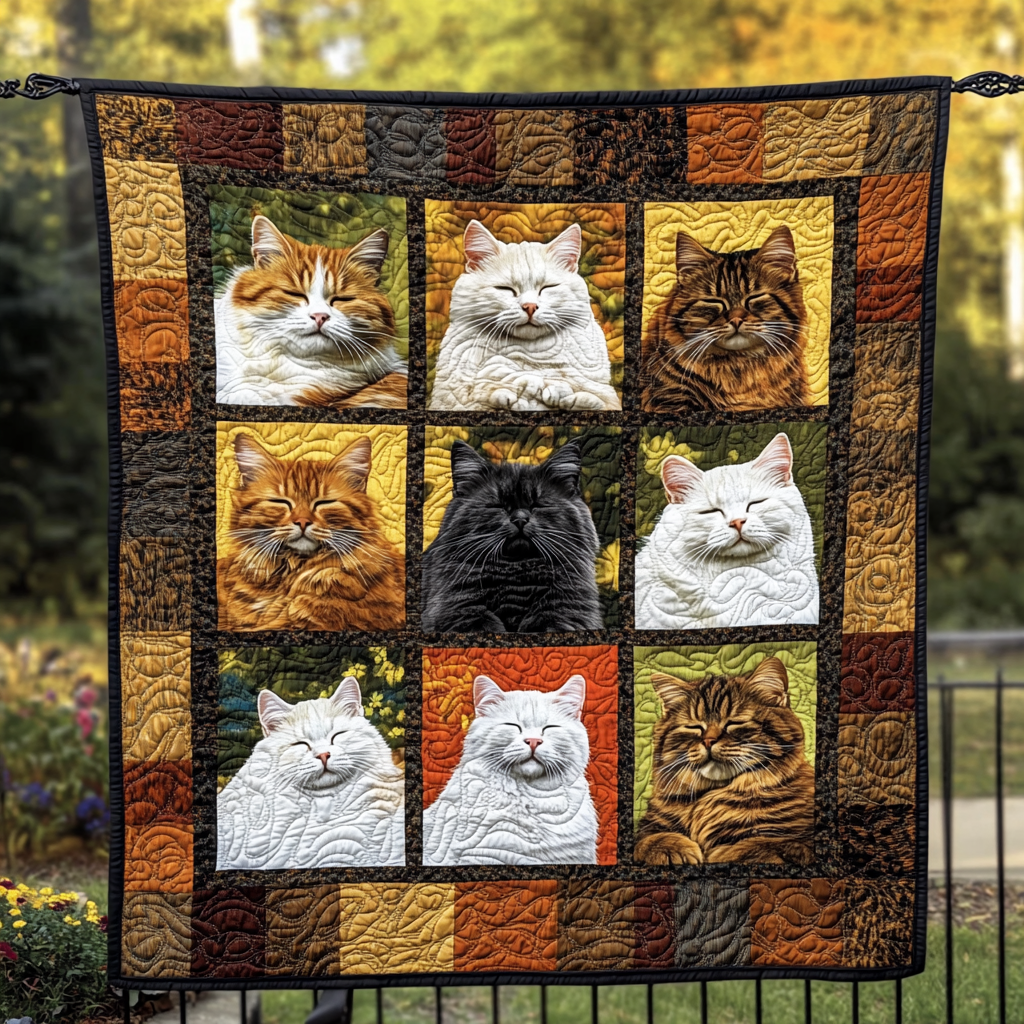Cat astrophic Beauty Quilted Blanket NCU0DK560 – Vantique