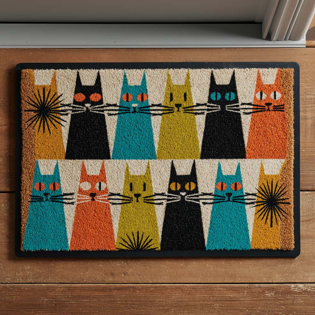 Color Cats Doormat NCU0NT10141 – Vantique