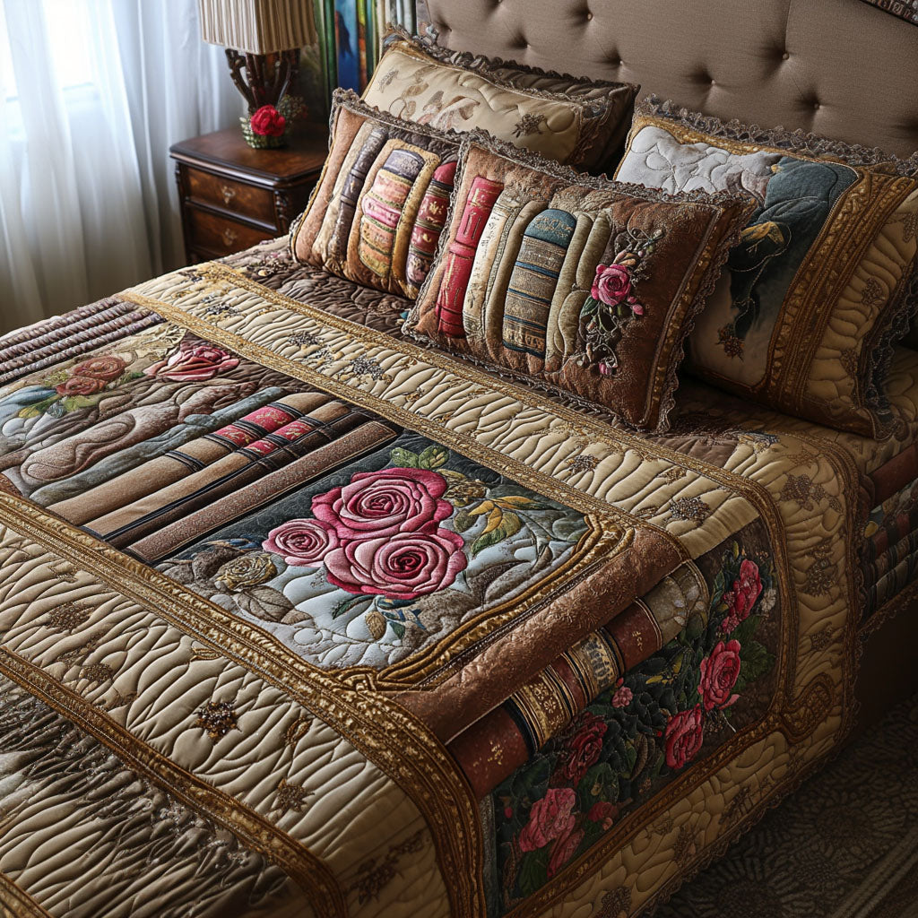 Cozy Classics 3-Piece Quilted Bedding Set NCU0PT4876 – Vantique