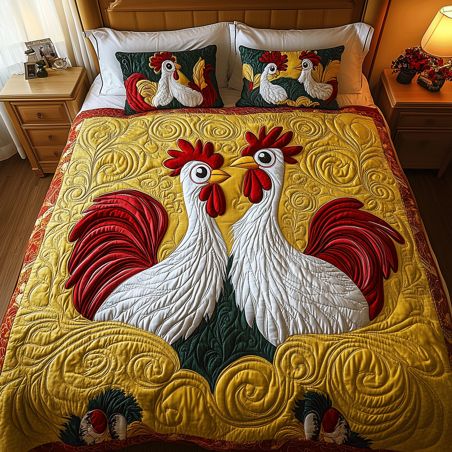 Crazy Coop 3-Piece Quilted Bedding Set NCU0TH2235 – Vantique