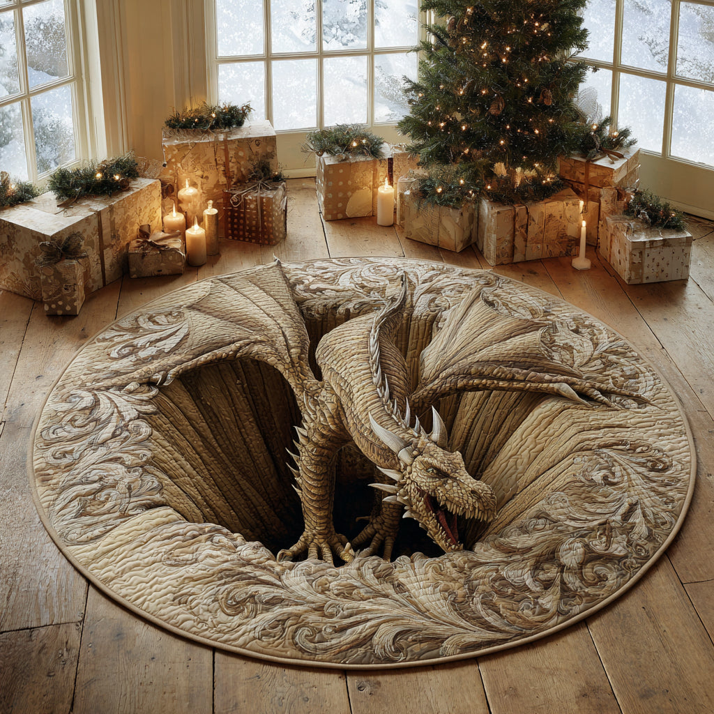 Depth Sentinel Quilted Round Mat NCU0DV8628 – Vantique