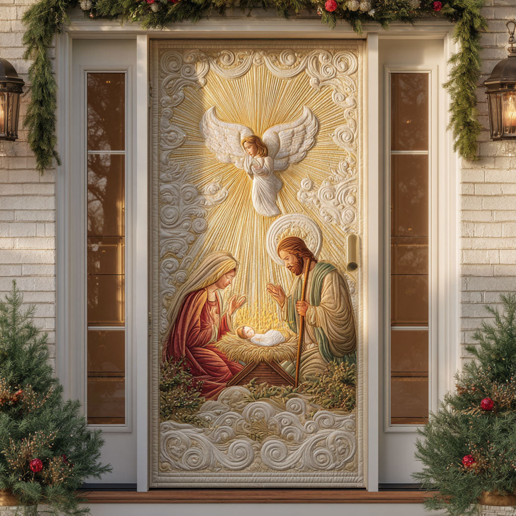 Divine Light Quilted Door Cover NCU0TV997 – Vantique