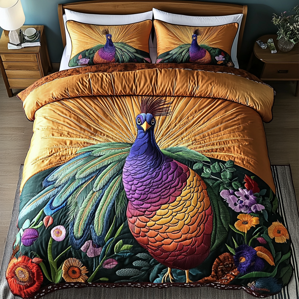 Enchanted Nest 3-Piece Quilted Bedding Set NCU0VH2522 – Vantique