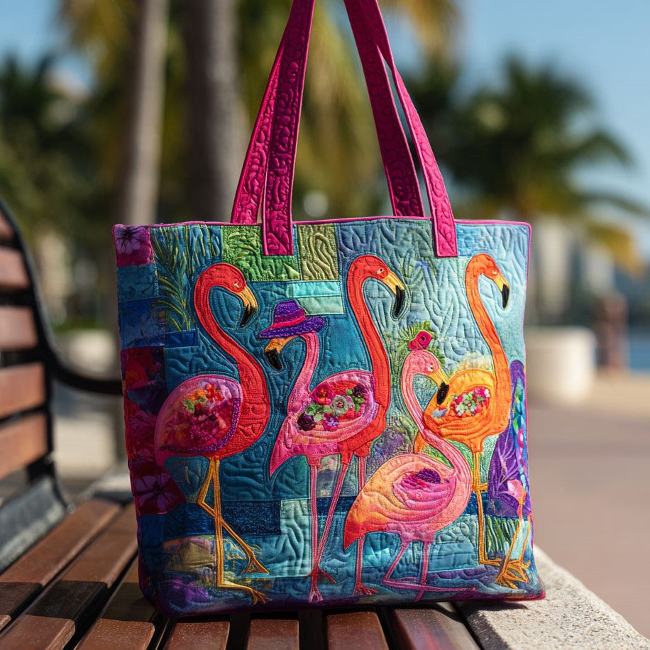 Fancy Feet Quilted Tote Bag NCU0PT8504 – Vantique