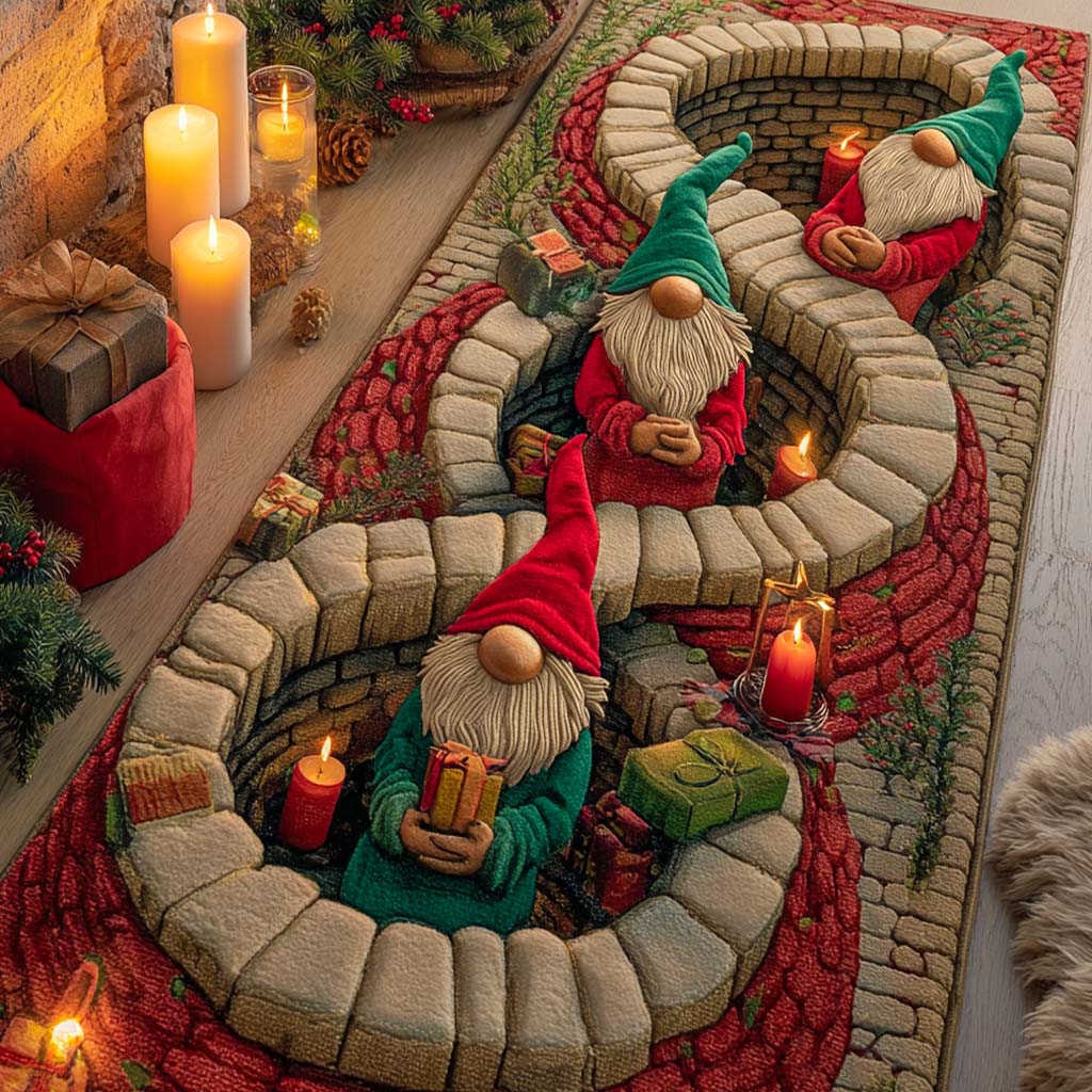 Festive Infinity Loop Runner Carpet NCU0XD1539 – Vantique