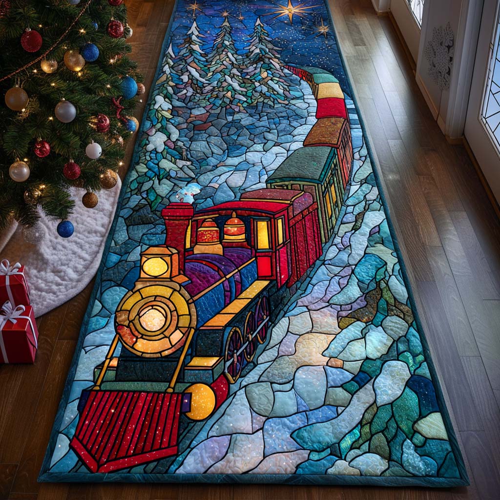 Festive Train Dreams Runner Carpet NCU0NT11319 – Vantique