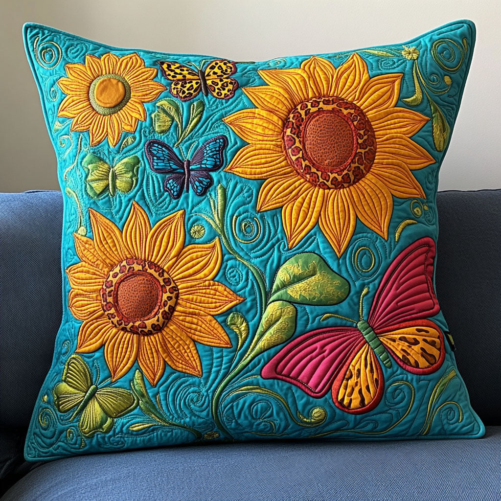 Flutter Fields Quilted Pillow Case NCU0NT5916 – Vantique