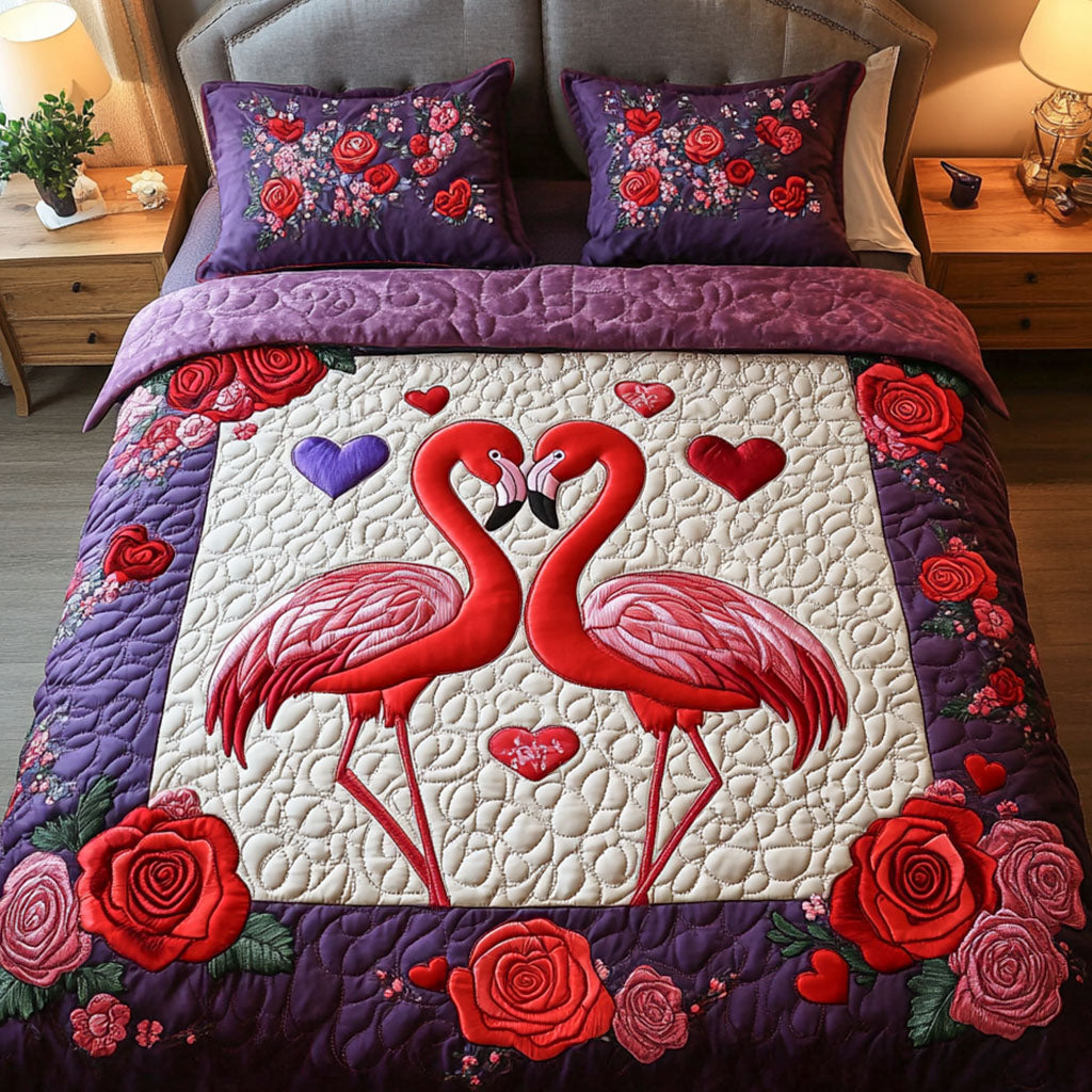 Forever Pals 3-Piece Quilted Bedding Set NCU0NT2650 – Vantique