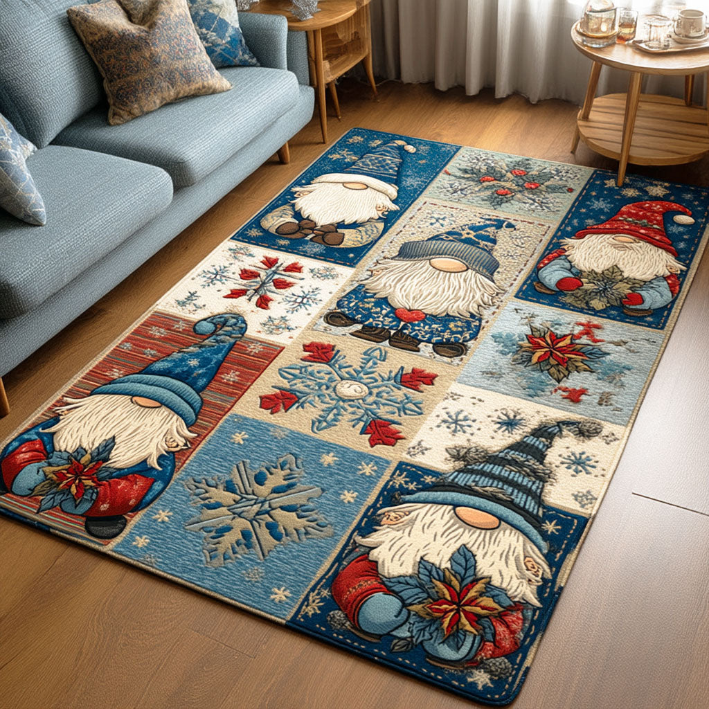 Gnome Holiday Area Rug NCU0TD838 – Vantique