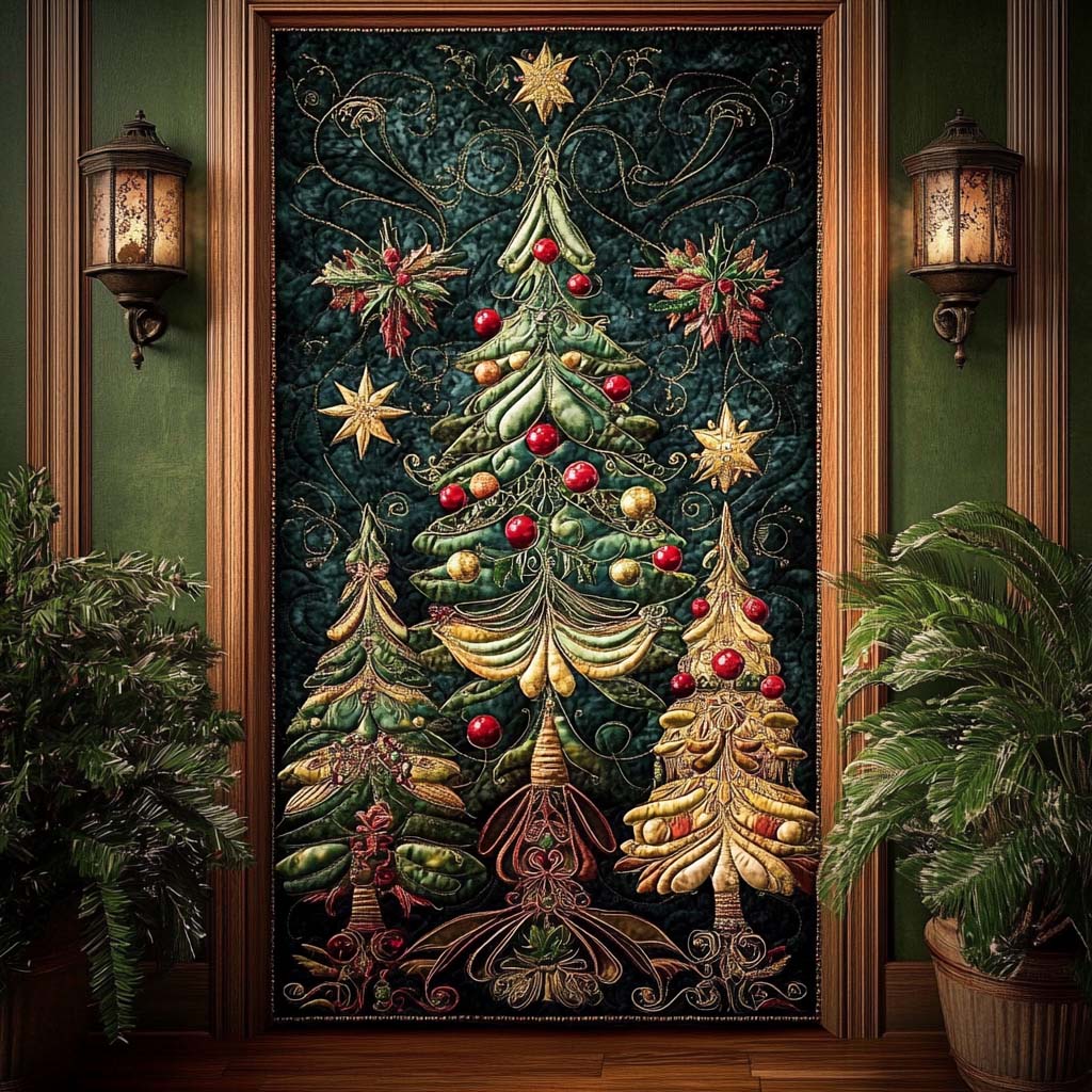 Holiday Glee Quilted Door Cover NCU0NT10956 – Vantique