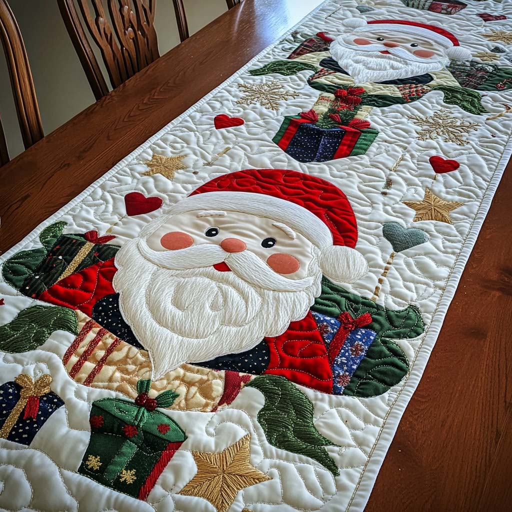 Holiday Harmony Quilted Table Runner NCU0NT665 – Vantique