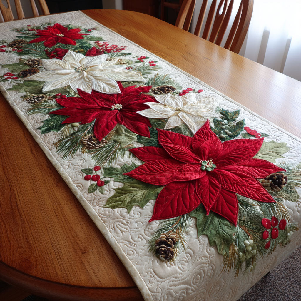 Holiday Radiance Quilted Table Runner NCU0TV228 – Vantique