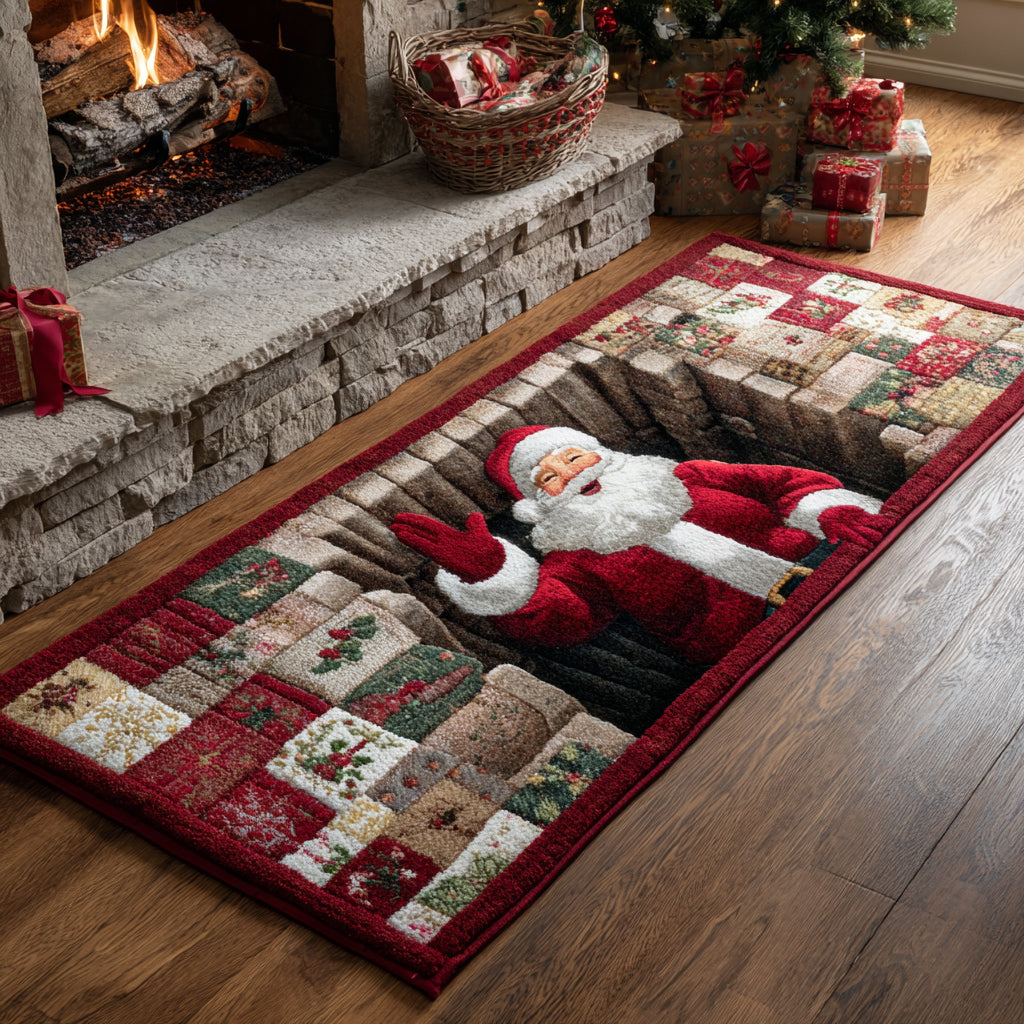 Hollow Santa Claus Runner Carpet NCU0HH1267 – Vantique