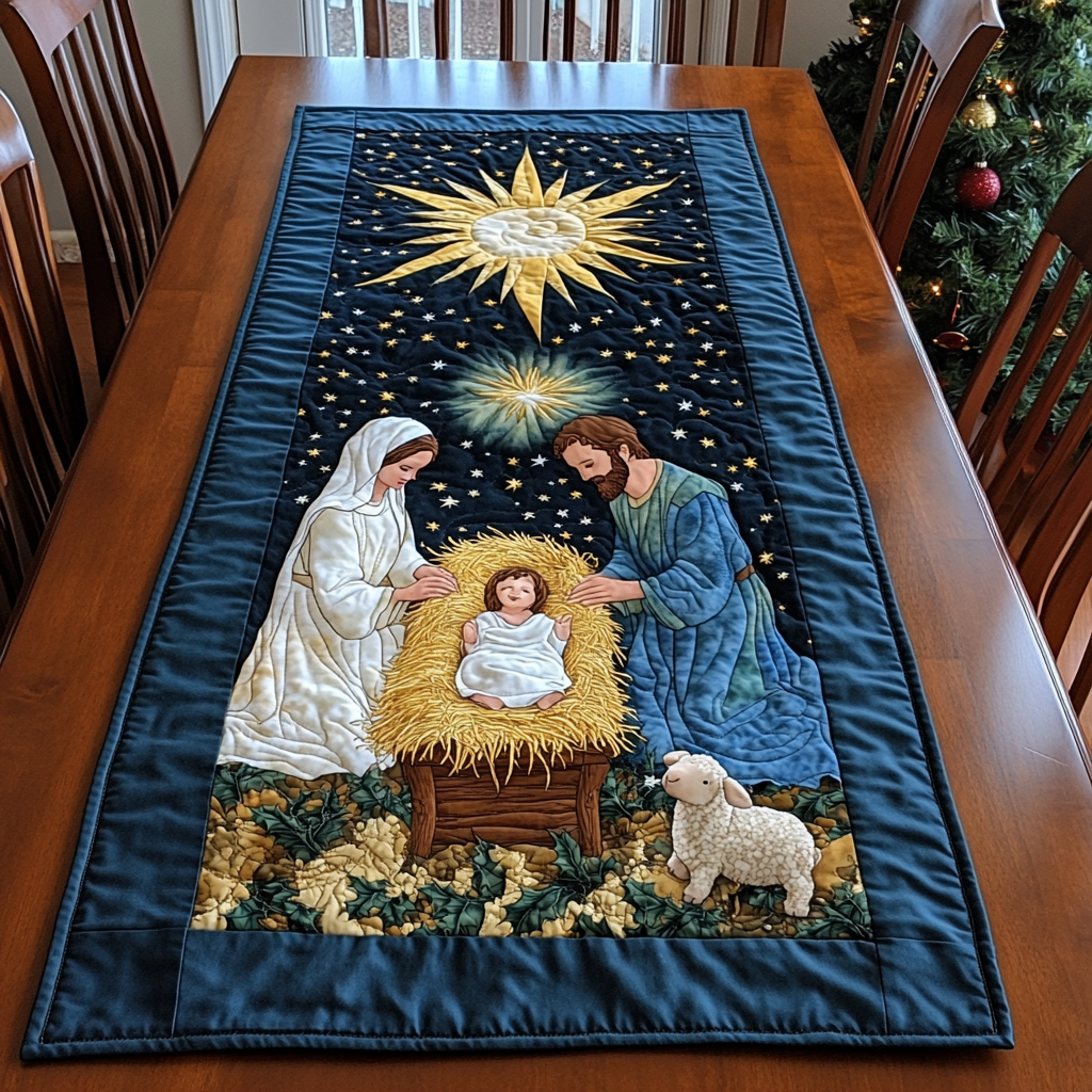 Holy Family Serenity Quilted Table Runner NCU0DK1658 – Vantique