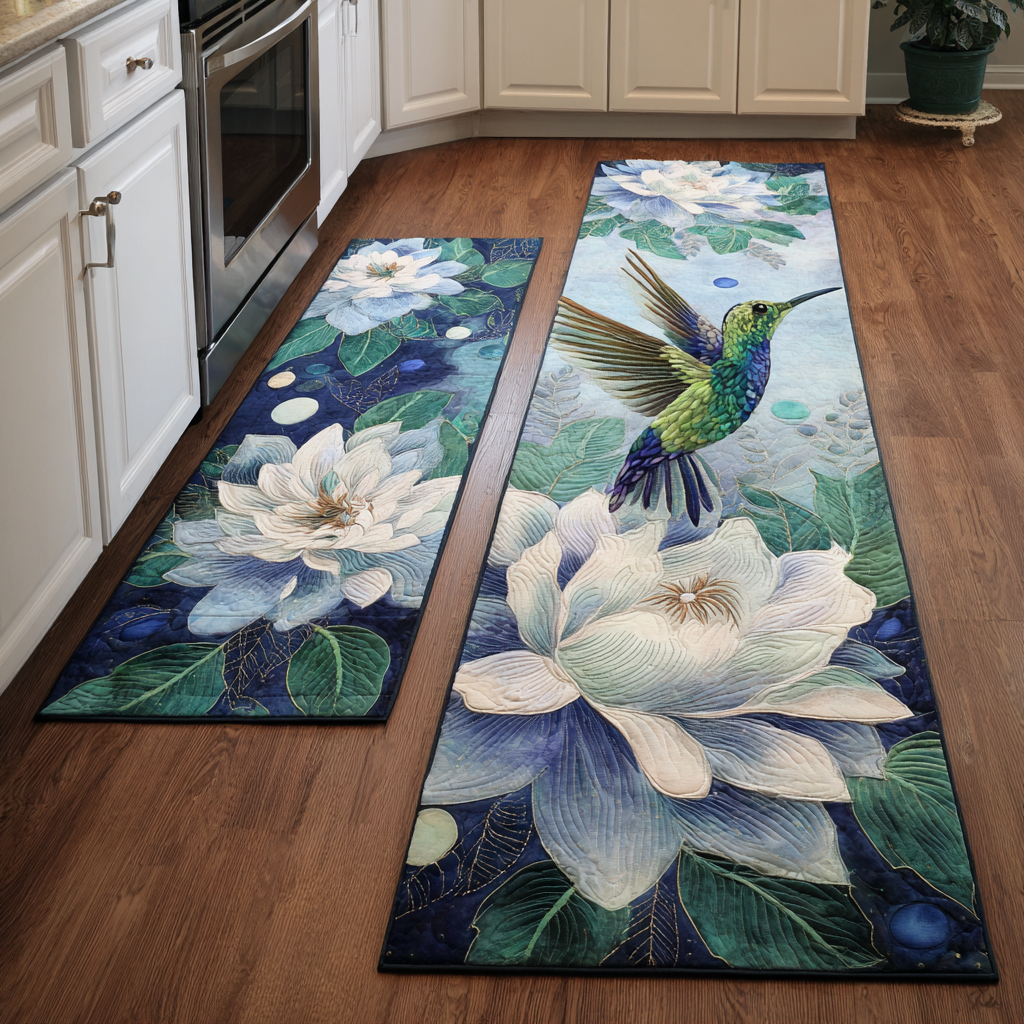 Hummingbird Dream Kitchen Area Rug NCU0DK10914 – Vantique