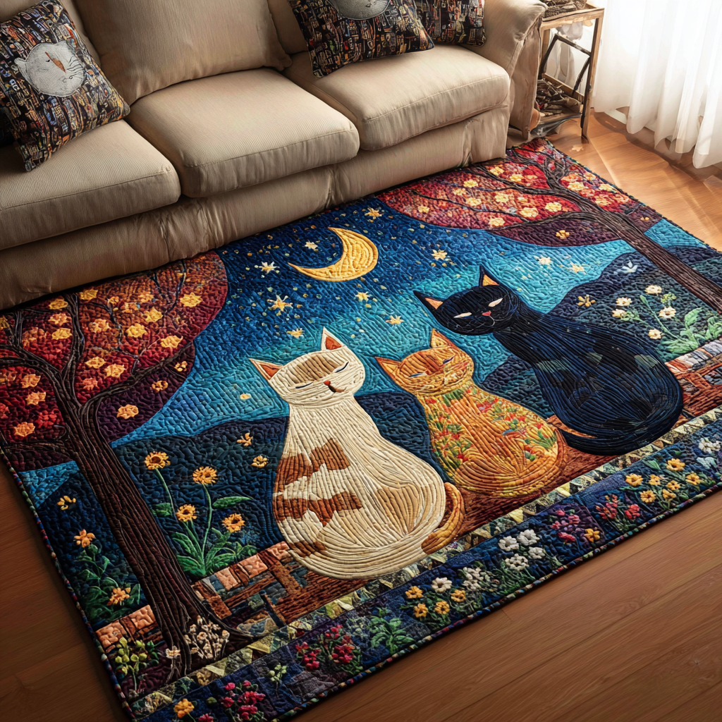 Lazy Cat Area Rug NCU0DK10709 – Vantique