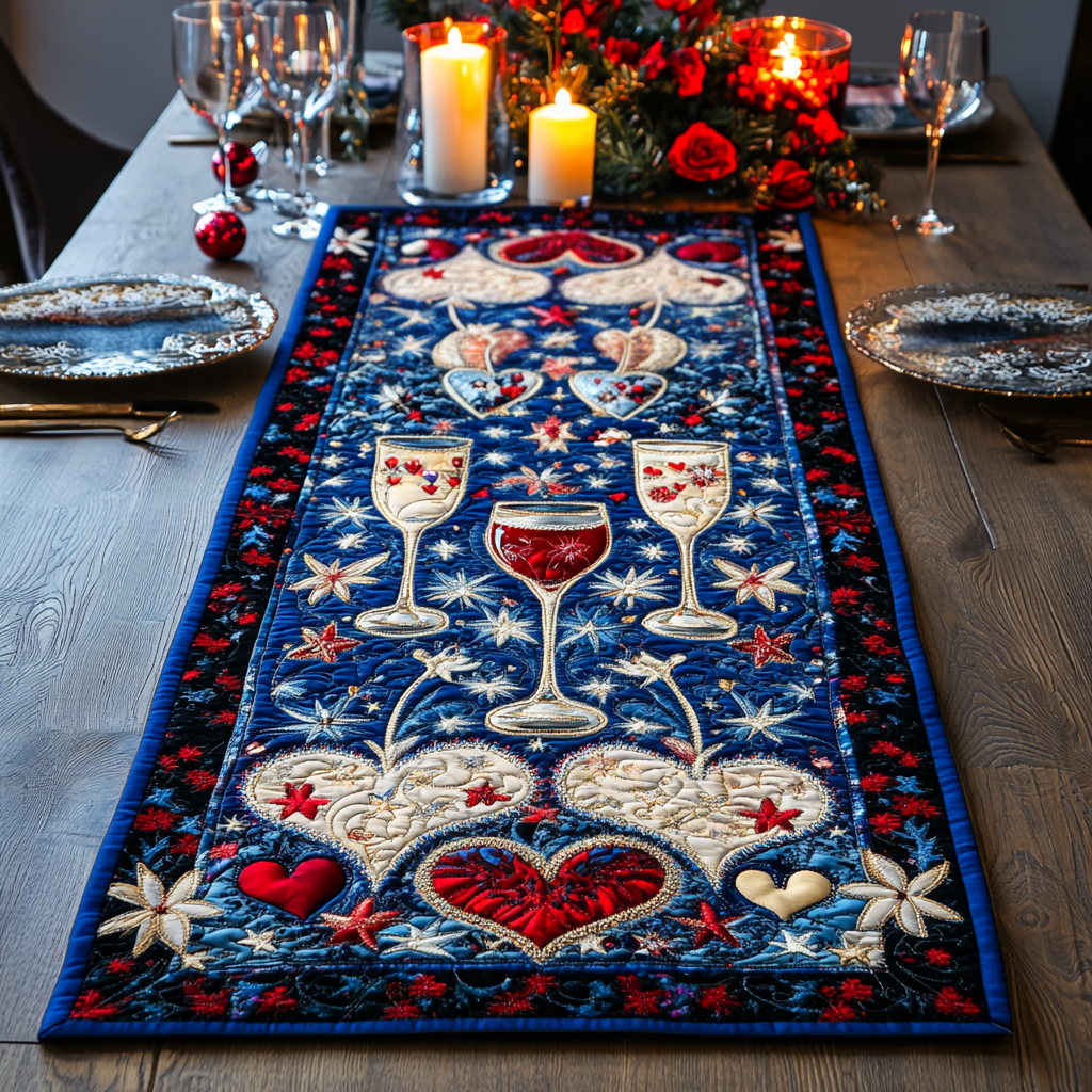 Liberty Lane Quilted Table Runner NCU0VH2616 – Vantique