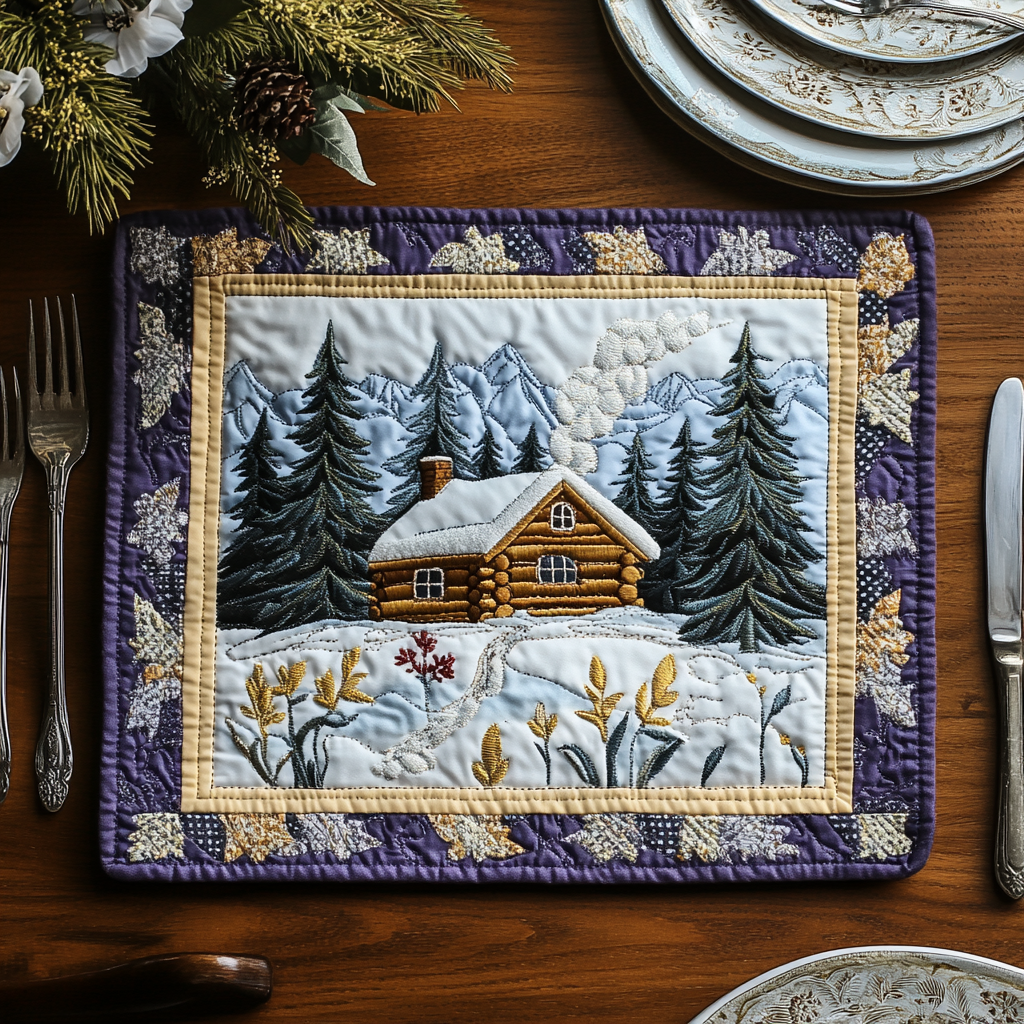 Lodge Life Designs Quilted Place Mat NCU0DV3099 – Vantique