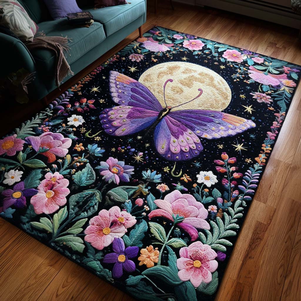 Moonlit Flight Area Rug NCU0NT10422 – Vantique