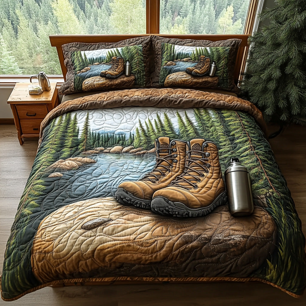 Mountain Quest 3-Piece Quilted Bedding Set NCU0DV7811 – Vantique