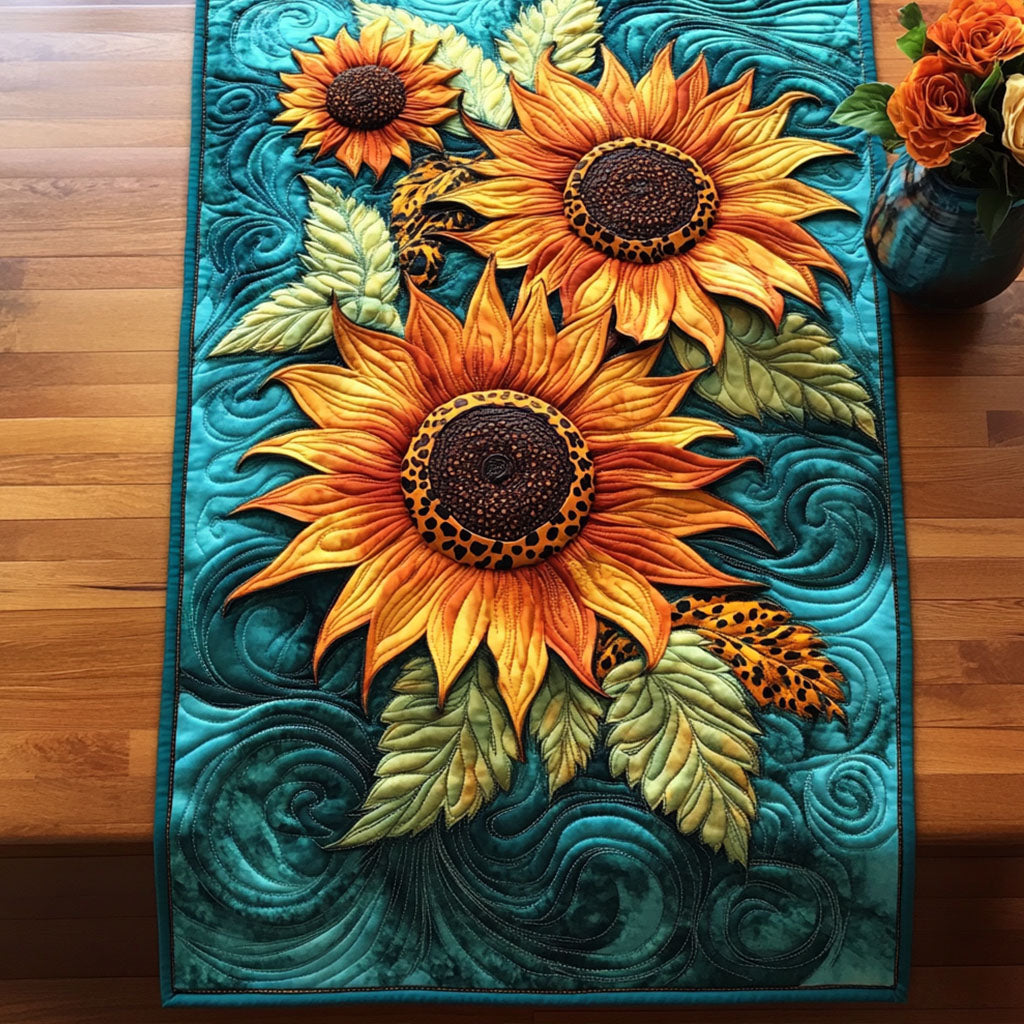 Nature Path Quilted Table Runner NCU0NT7287 – Vantique