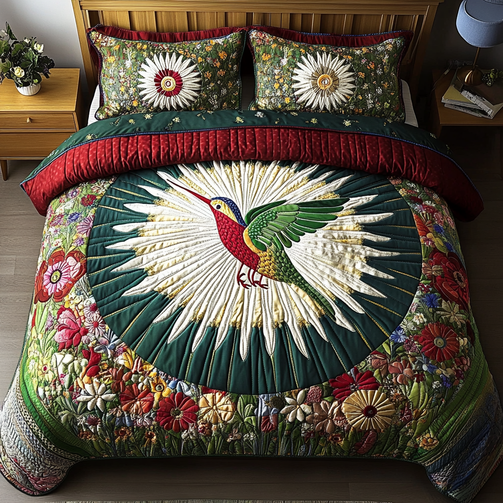 Nectar Breeze 3-Piece Quilted Bedding Set NCU0DK3862 – Vantique
