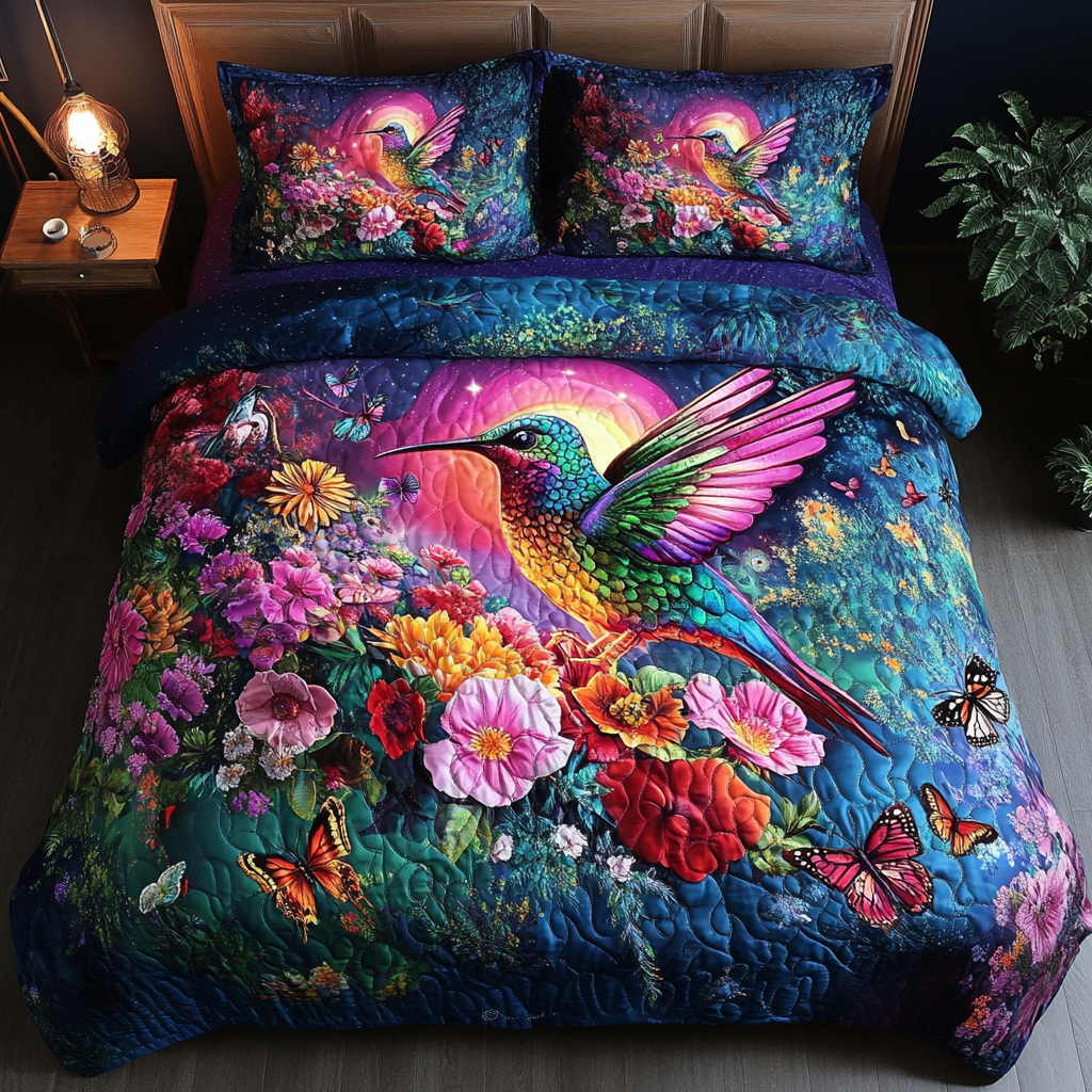 Nectar Dreams 3-Piece Quilted Bedding Set NCU0DK2694 – Vantique