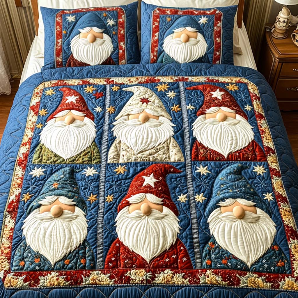Nordic Whimsy 3-Piece Quilted Bedding Set NCU0NT2008 – Vantique