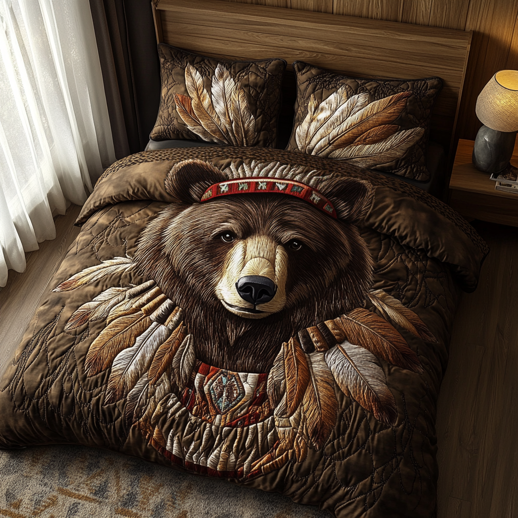 Northern Strength Quilted Bedding Set NCU0DV3871 – Vantique