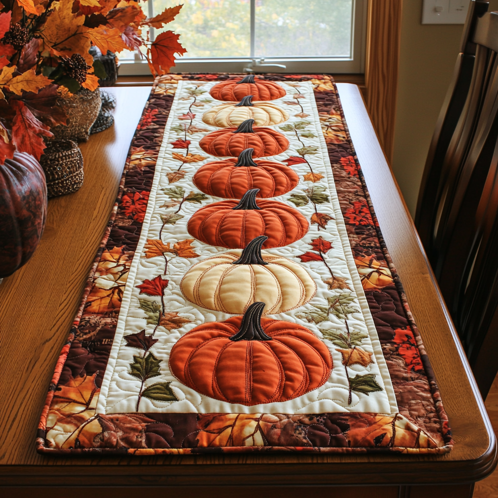 Orchard Breeze Quilted Table Runner NCU0DK1316 – Vantique