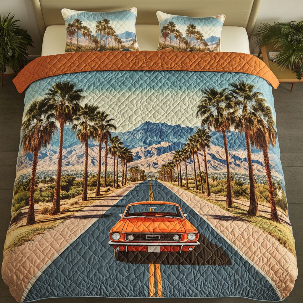 Pacific Road 3-Piece Quilted Bedding Set NCU0NT6108 – Vantique