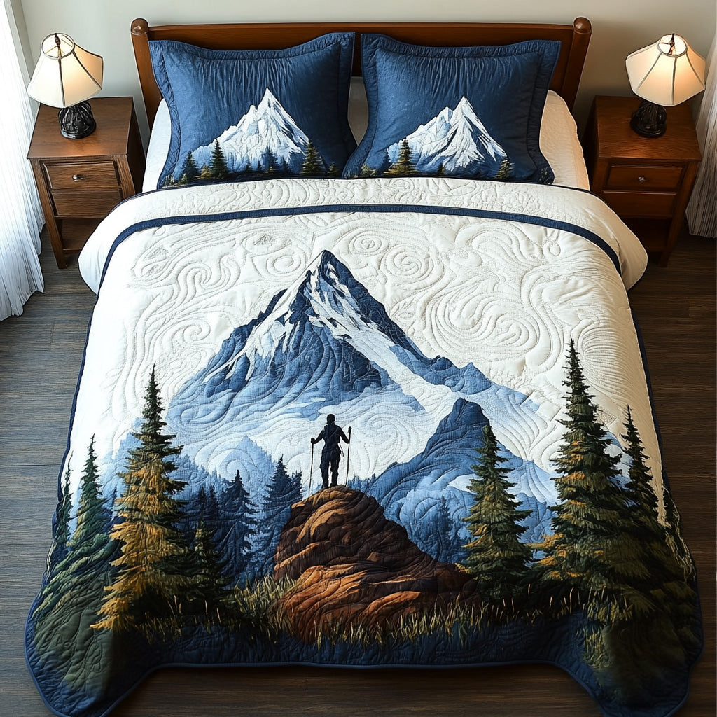 Pathfinder 3-Piece Quilted Bedding Set NCU0DV7824 – Vantique