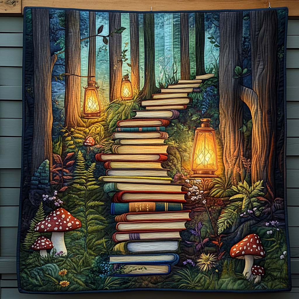 Pathway Of Stories Quilted Blanket NCU0NT936 – Vantique